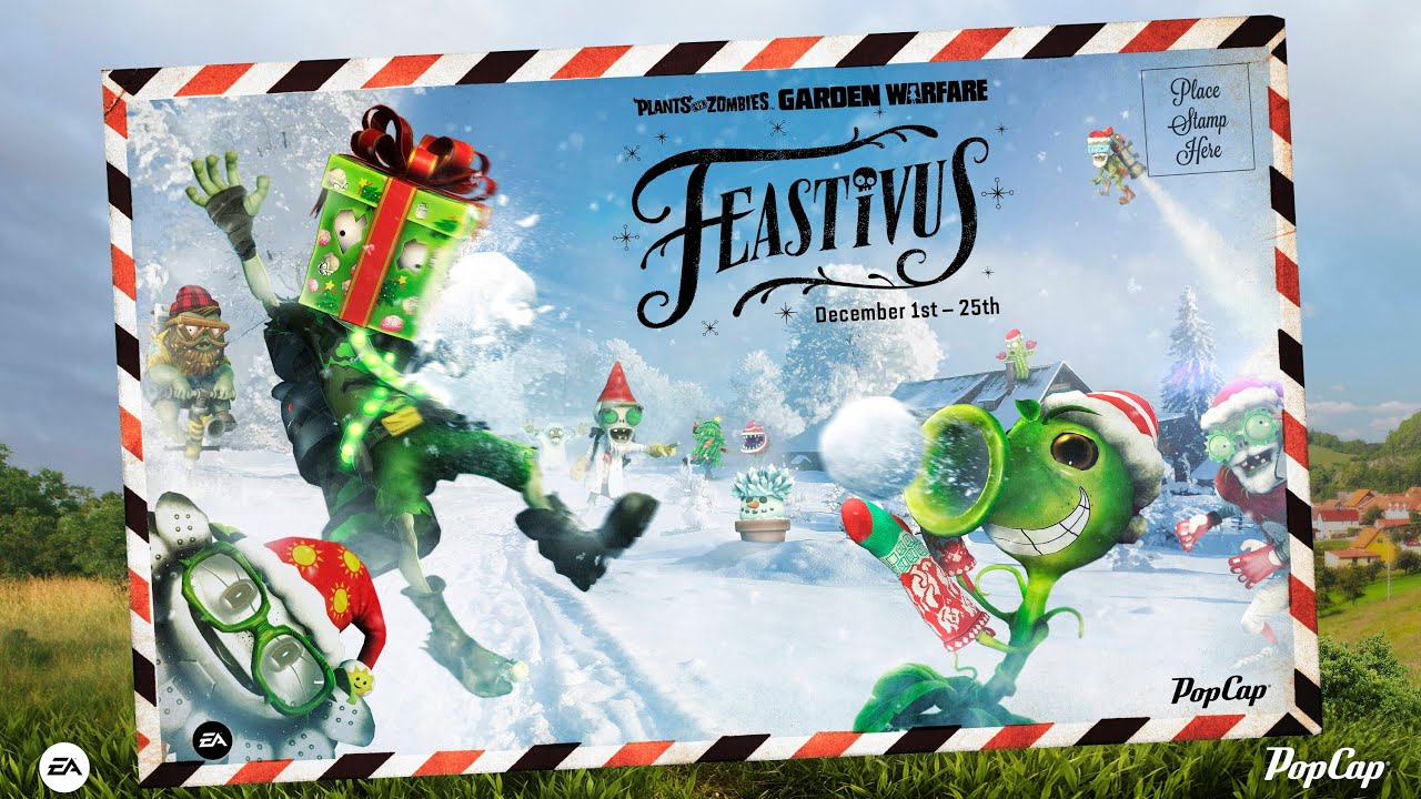 Plants vs. Zombies: Garden Warfare - Christmas Rewards + Giveaways ...