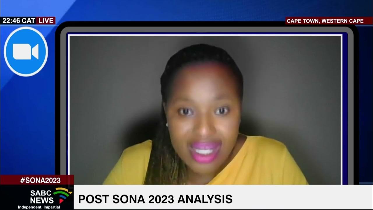 Post-SONA 2023 analysis: Prof Dirk Kotze & Dr Nthabiseng Moleko - YouTube