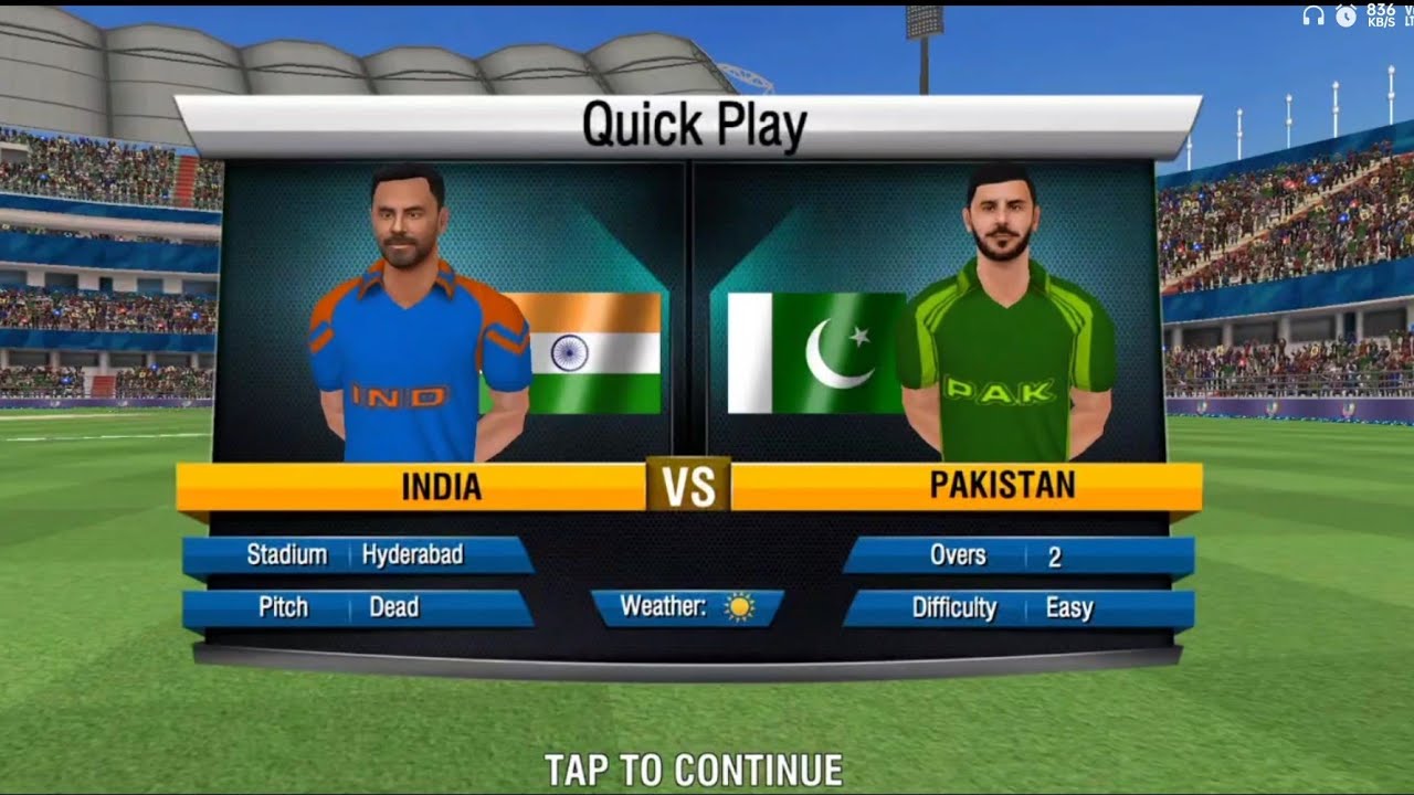 World Cricket Championship 2 || Wcc2 || Ind vs Pak Gameplay Video ...