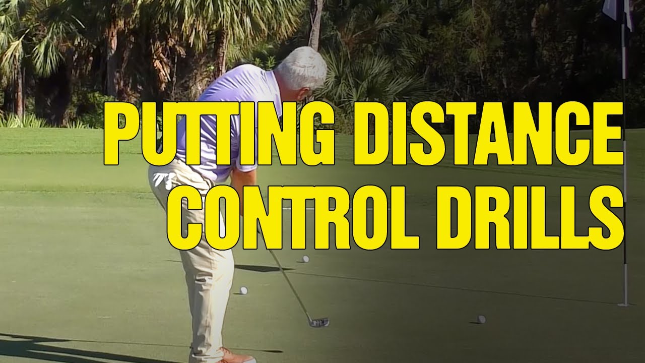 Putting Distance Control Drill in Golf - YouTube
