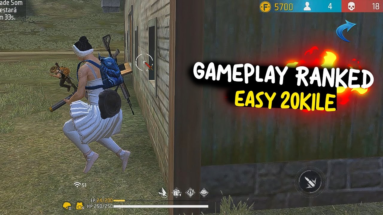 EASY GAMEPLAY RANKED | 💻I5 4570 | FREE FIRE - YouTube