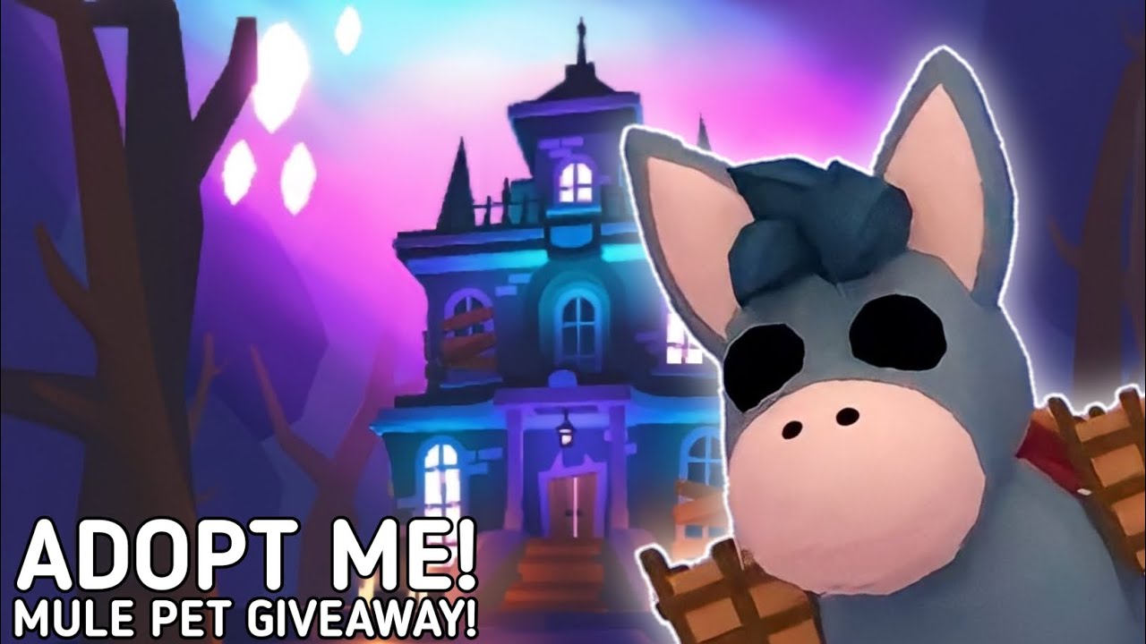 Adopt Me! Mule Pet Giveaway! (Roblox) - YouTube