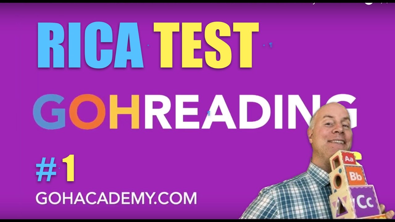 RICA TEST (2021) Practice Test # 1 - ALPHABETIC PRINCIPAL ~ GOHacademy ...