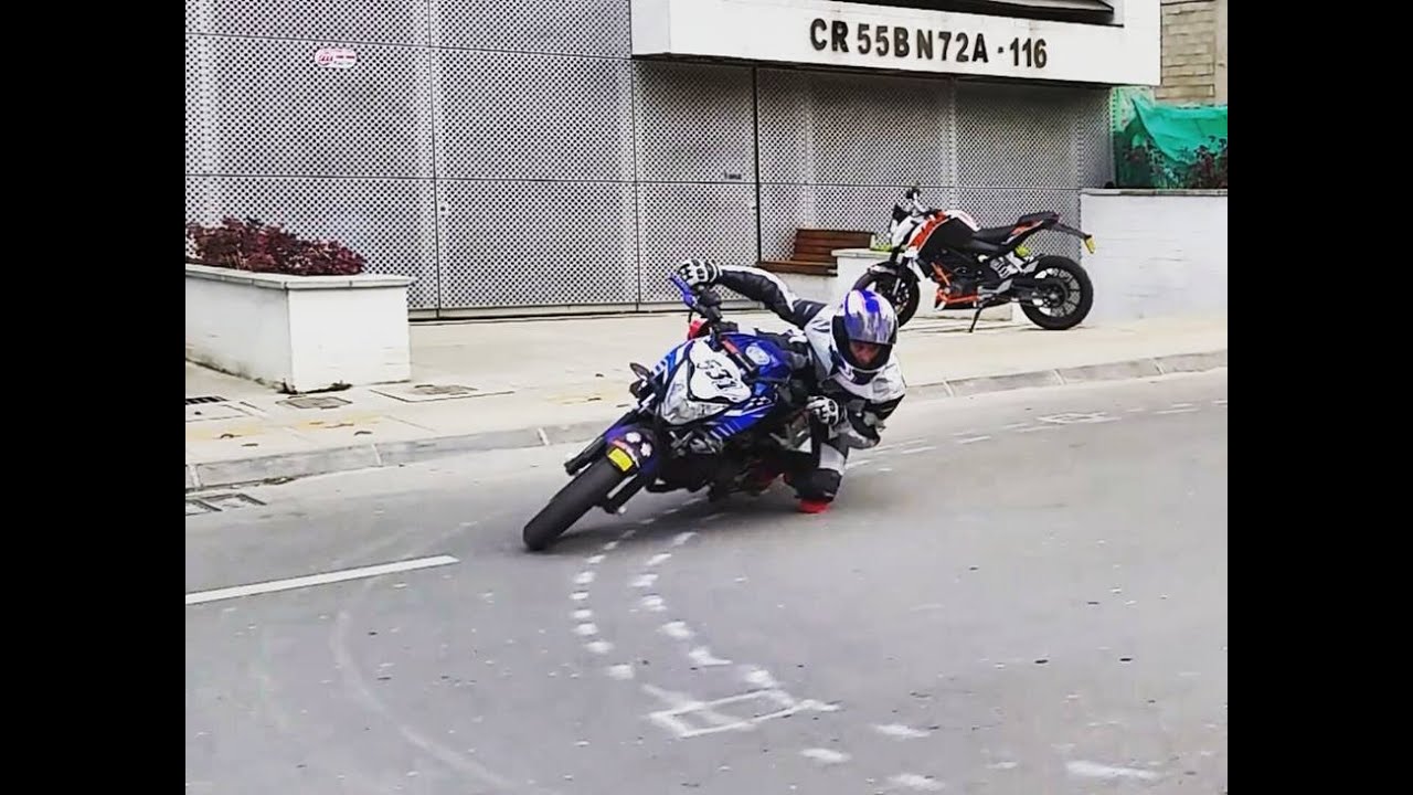 Prueba Llantas Corsa R99 platinum en Pulsar 200 NS - YouTube