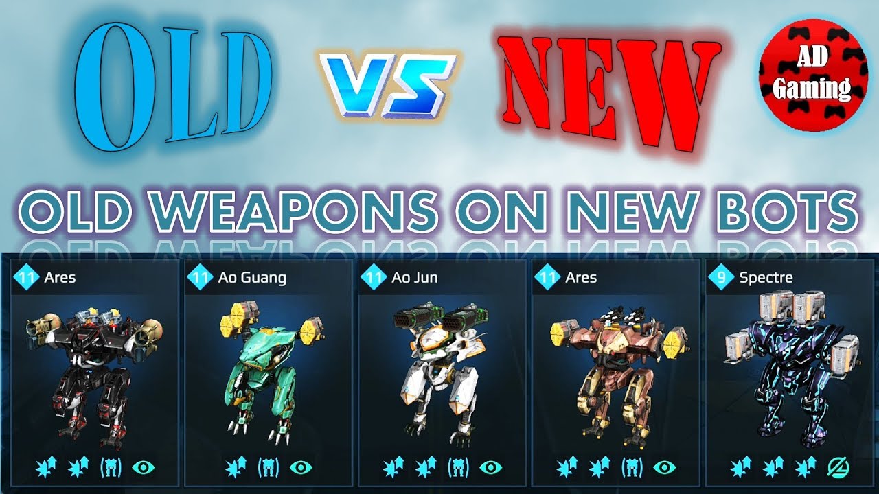 War Robots - Old Meta VS New Meta - Episode 5 - Old Weapons On New Bots ...