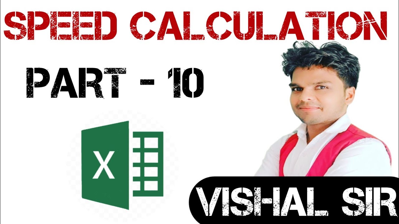 Speed Calculation By Vishal Sir || Formula For Speed Calculation In ...