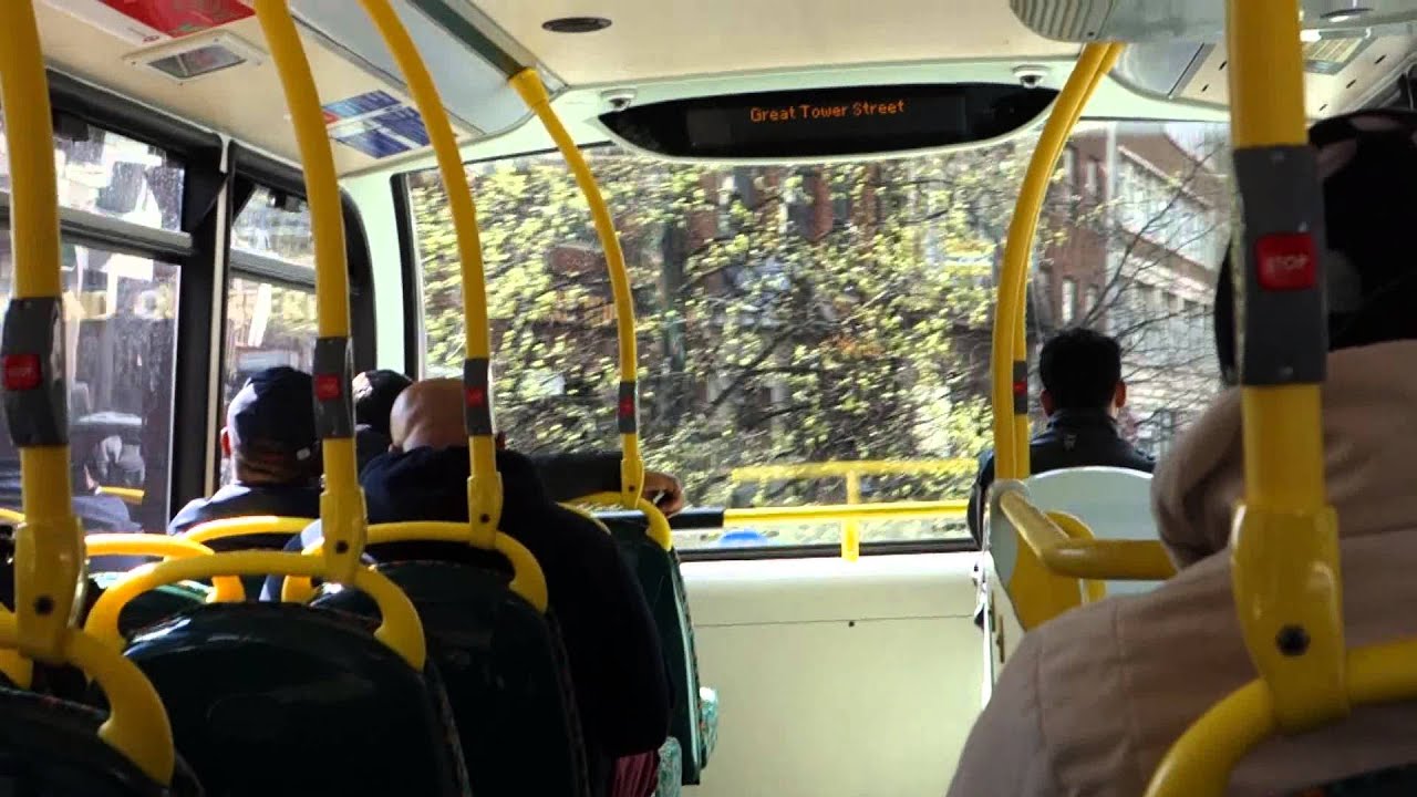 A ride inside Stagecoach London 12128 (LX61DFD) 26th April 2013 - YouTube