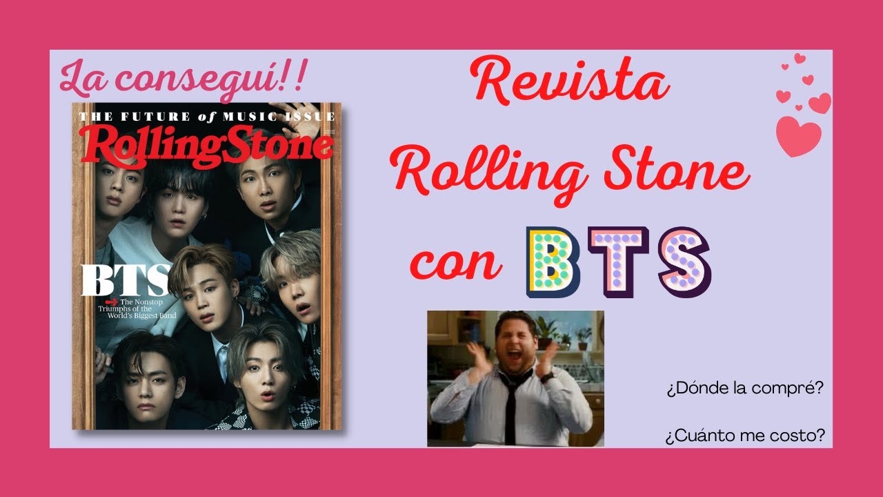 ROLLING STONE BTS | The Future of Music Issue Rolling Stone Edición BTS ...