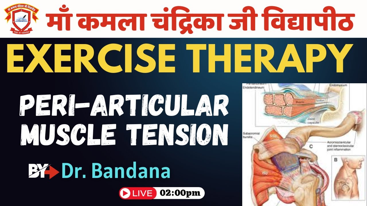 Exercise Therapy (peri-articular muscle tension) Subject By Dr.Bandana ...