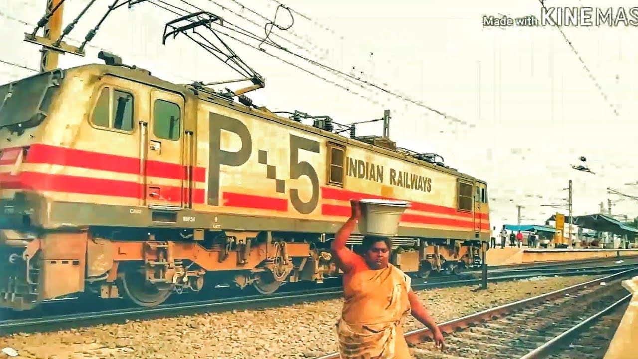 1ST VISIT INTO SOUTHERN RAILWAY || MEGA OFFLINK GZB WAP5 PULLS 12655 ...