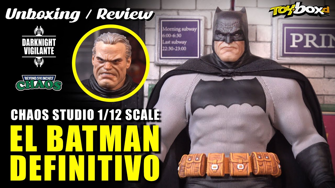 CHAOS STUDIO BATMAN THE DARK KNIGHT RETURNS 1/12 Scale Unboxing ...