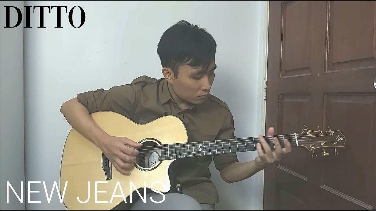 NewJeans (뉴진스) Ditto - Fingerstyle Guitar Cover - YouTube