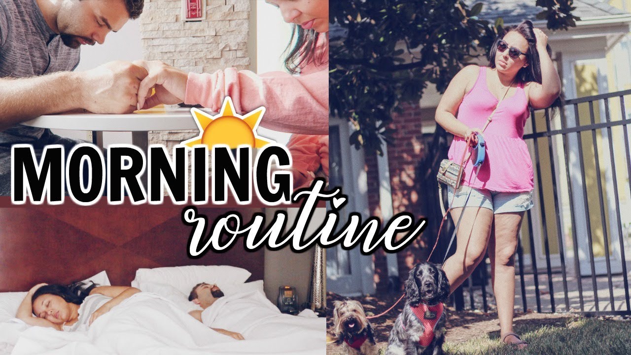 MY TRAVEL MORNING ROUTINE 2018 | COUPLES SUMMER MORNING ROUTINE WHEN ...