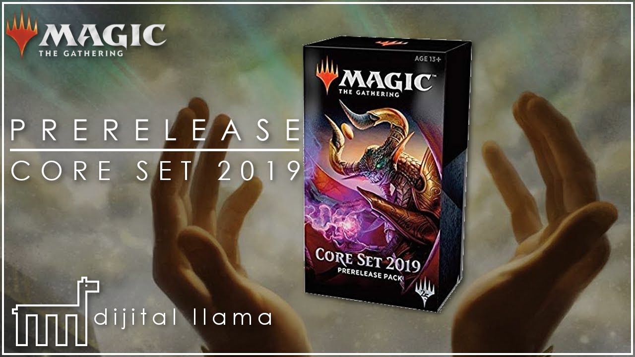 PRERELEASE PACK OPENING | Core Set 2019 - Deck Building and Event Guide ...