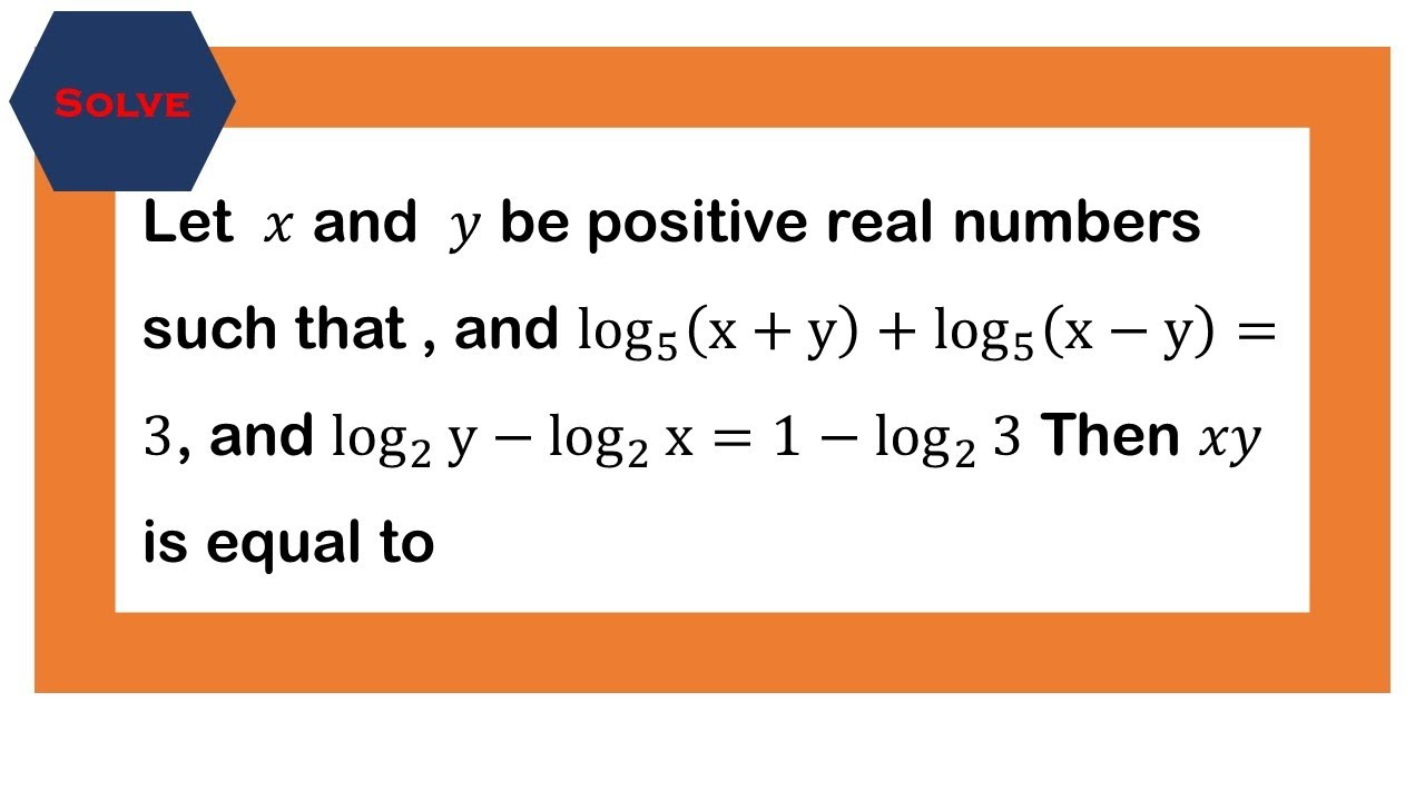 How to solve - Logarithms and Power - Problem 14 - YouTube