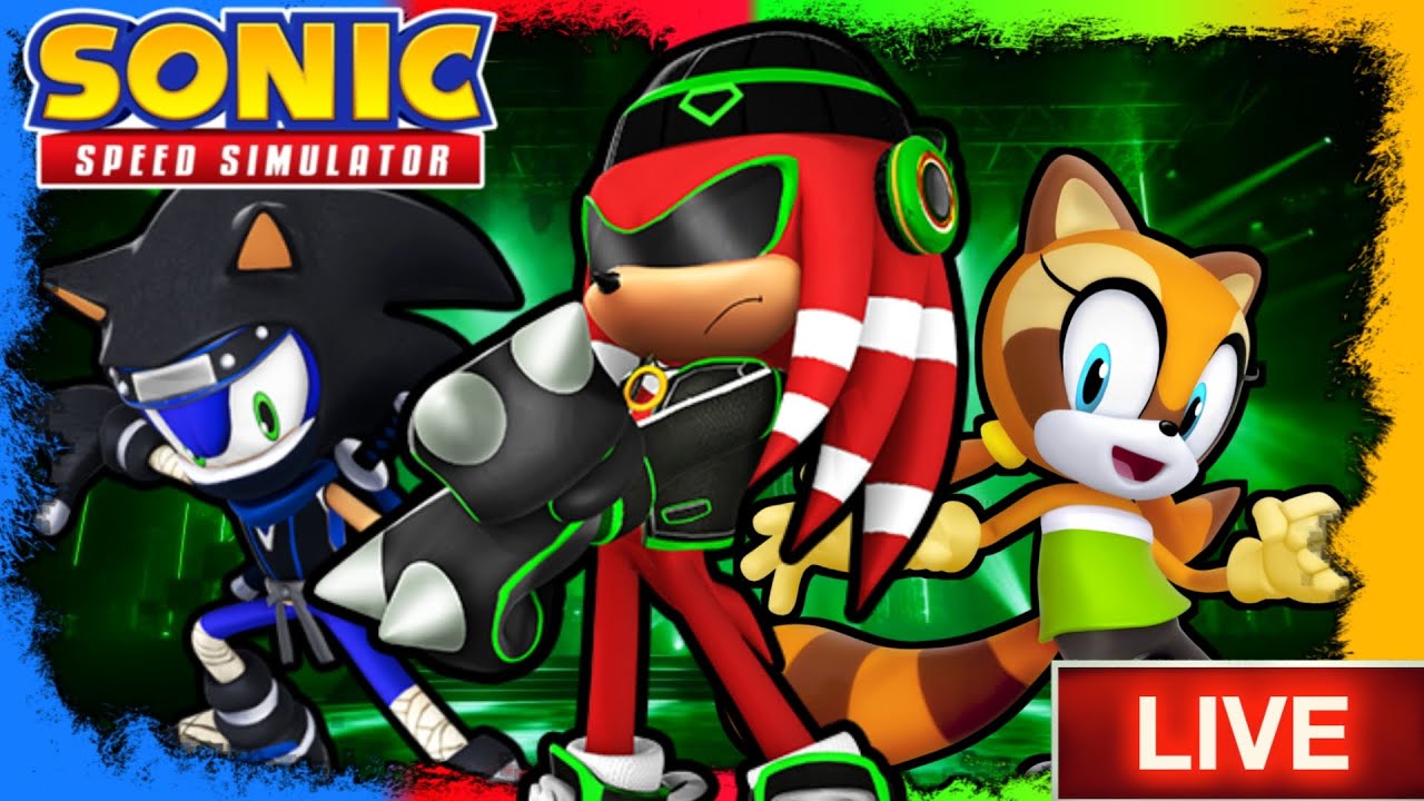 Unlocking DJ Knuckles, Ninja Sonic And Marine LIVE In Sonic Speed ...