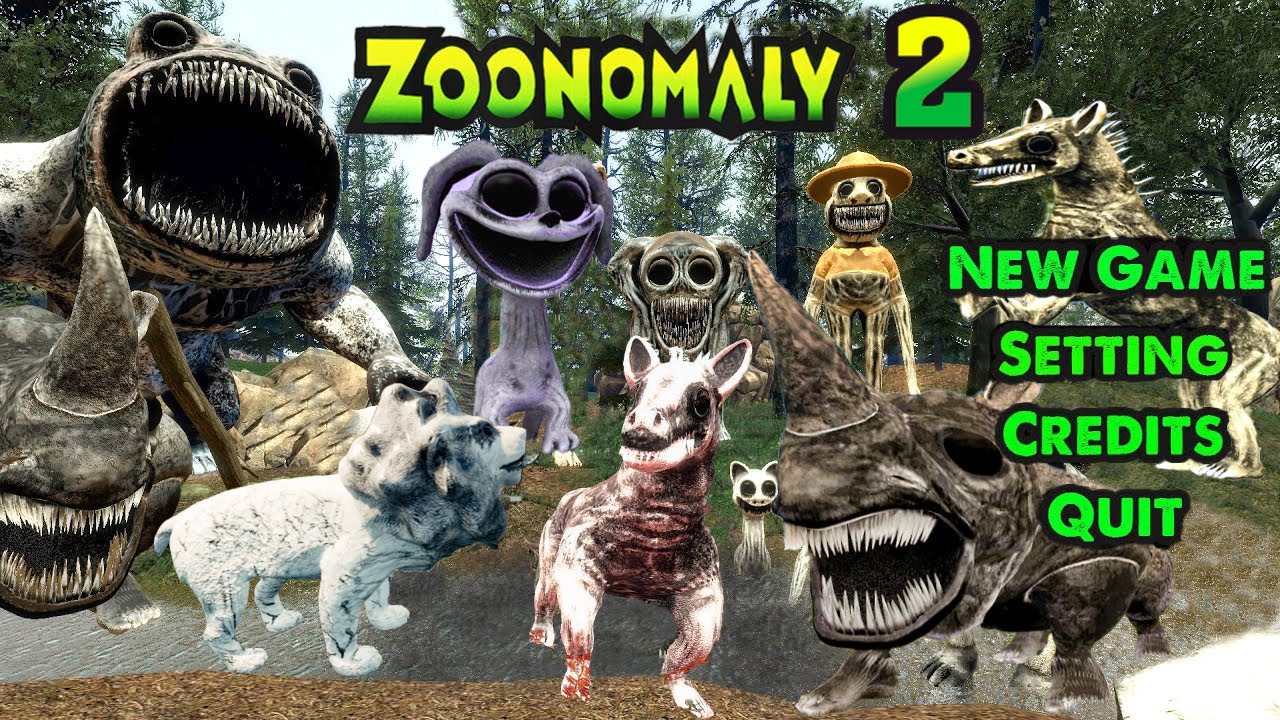 Zoonomaly 2 - Full Best Game Play ALL Rhino And King Lion, Horse Zoo ...