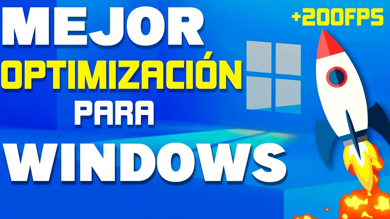 Mejor OPTIMIZACIÓN para Windows | ACTUALIZADO - YouTube