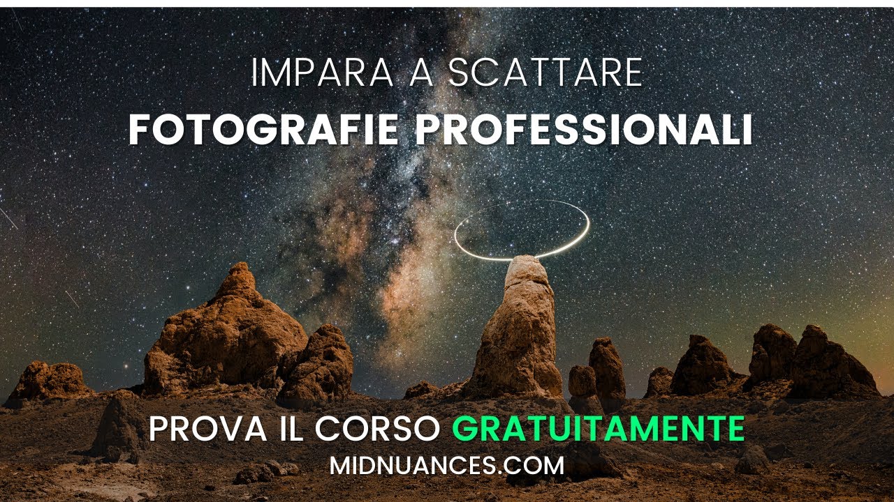 Impara a scattare FOTOGRAFIE PROFESSIONALI - Midnuances - YouTube