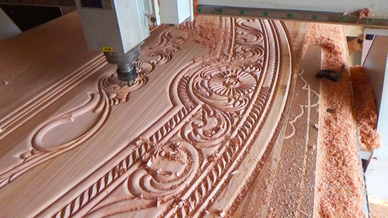 Amazing Pitcher Bed Design By CNC Router Machine | Cutting Design ...