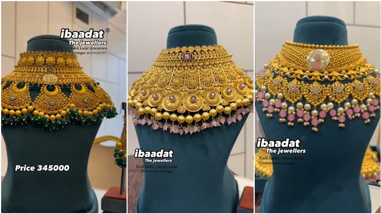 Beautiful Chokar Set Design🍁|| Gold Chokar Sets 💫|| Bridal Chokar Set🍂 ...