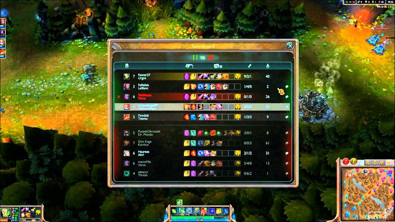 Urgot - The Great Machine Gun - LoL Ultra Rapid Fire - YouTube