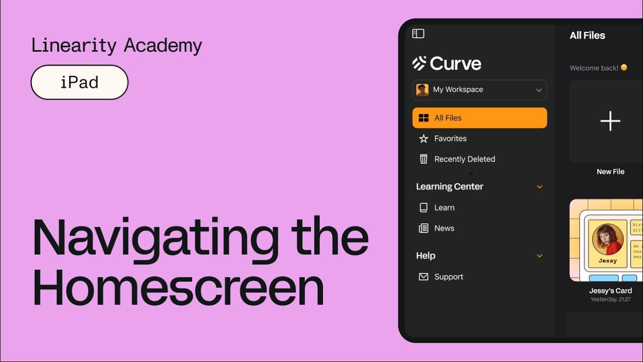 Navigating the Homescreen | Learn Curve on iPad - YouTube