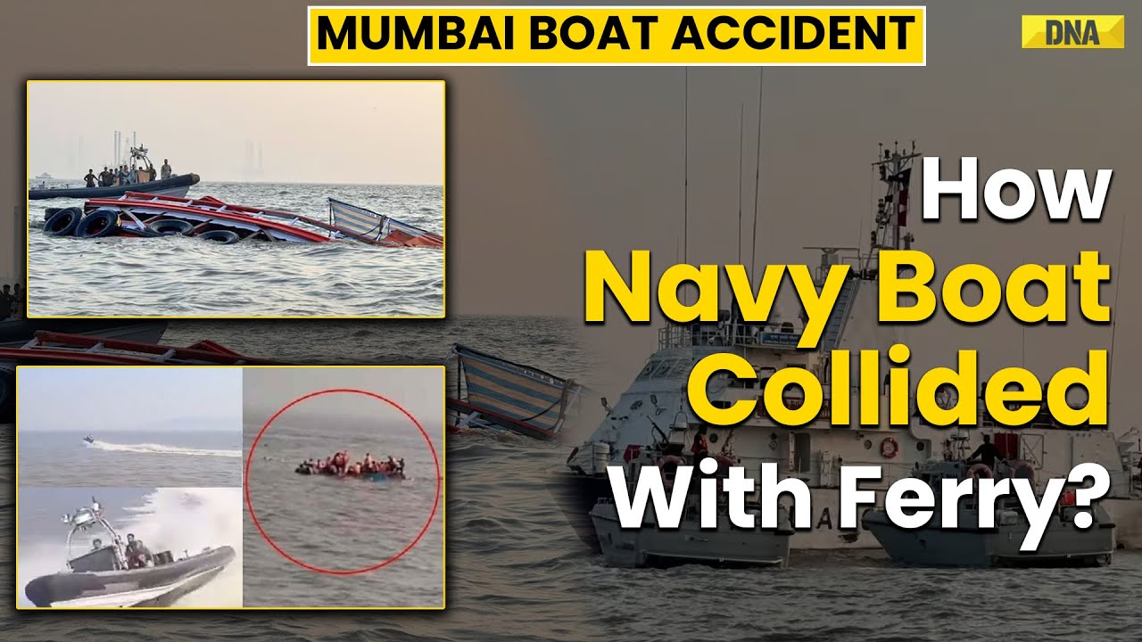 Mumbai Boat Collision: How Indian Navy Boat Collided With Ferry Off ...
