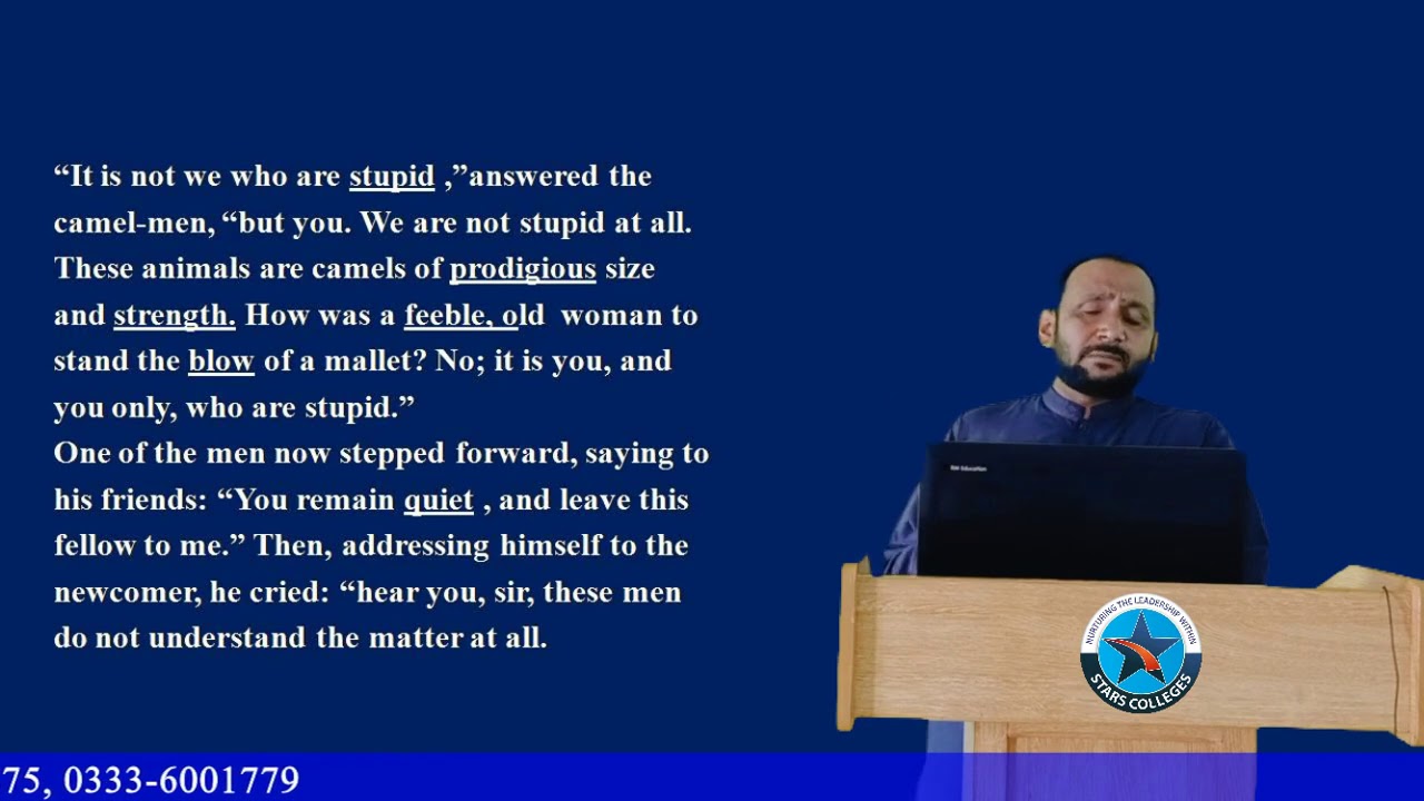 Lesson#9, Lec #2 | The Foolish Quack | 1st Year English - YouTube