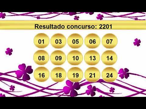 sorteio resultado lotofacil 2201 Palpite 2202