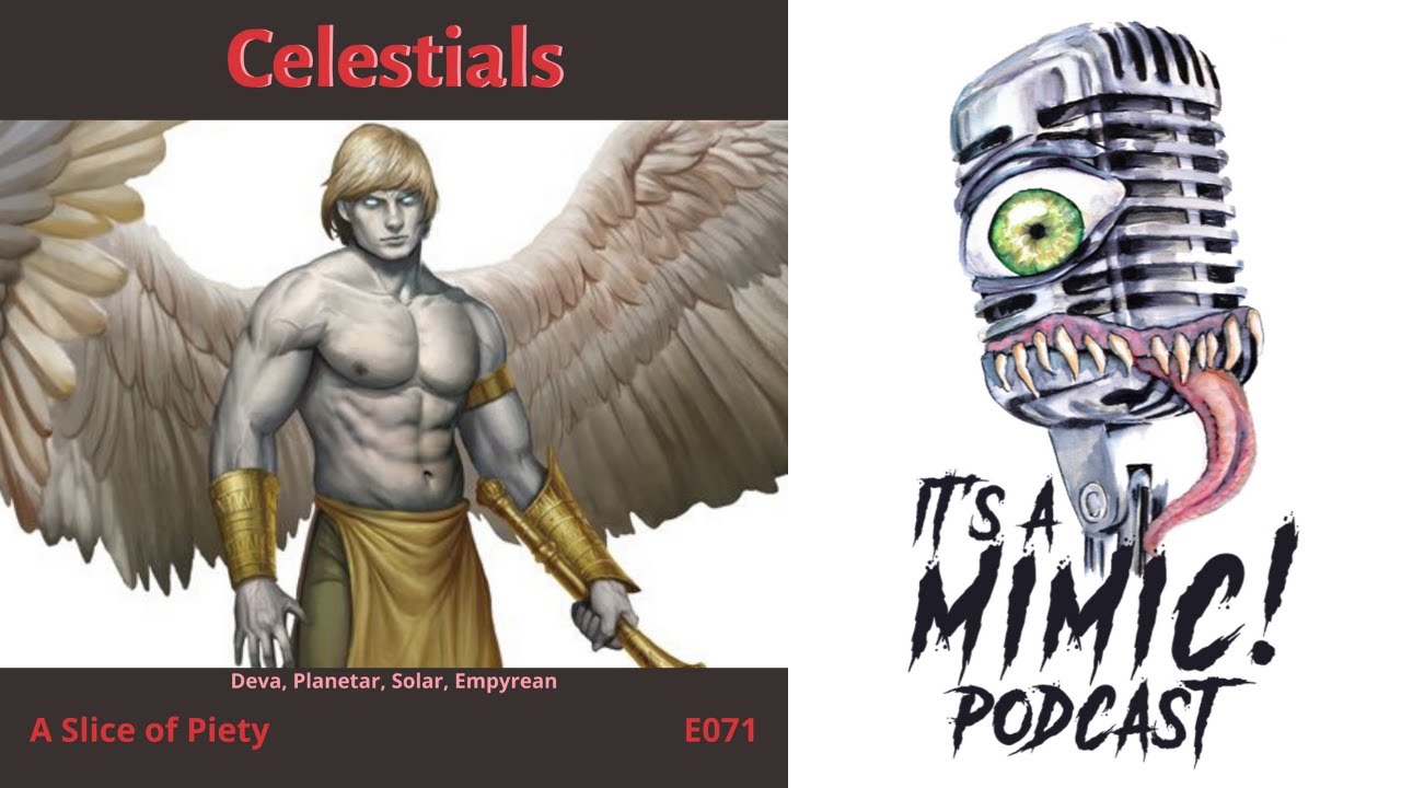 D&D 5e | Podcast | Monsters | Celestials | Deva, Planetar, Solar ...