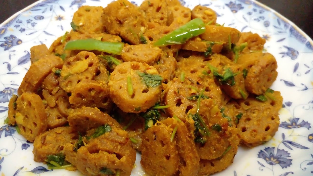 Sindhi Beh Recipe | Dahi waly Beh | (Lotus Root) Sindhi Recipe by ...