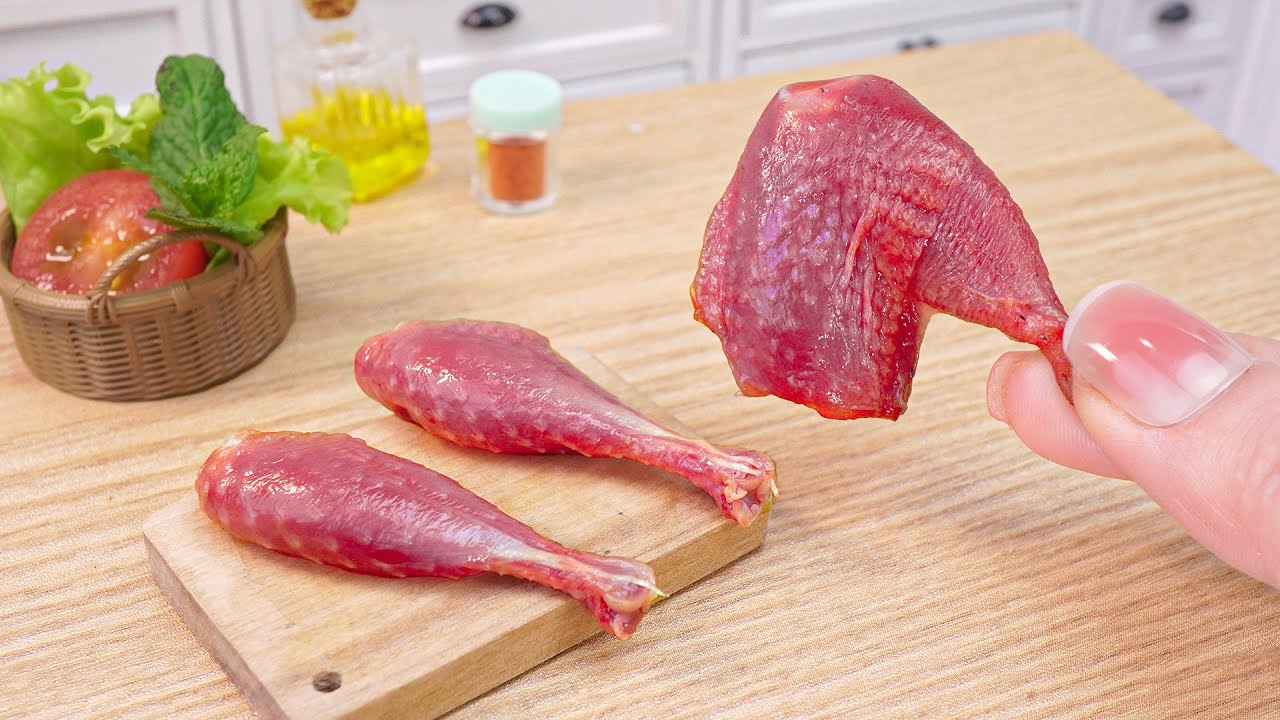 So Yummy Miniature KFC Chicken Recipe | Making Fried Chicken in Mini ...