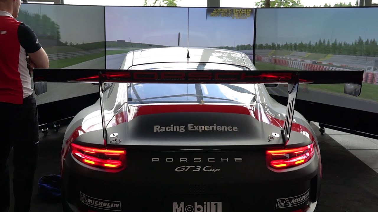 Porsche Sim Racing Expo Nürburgring September 2017 Assetto Corsa - YouTube