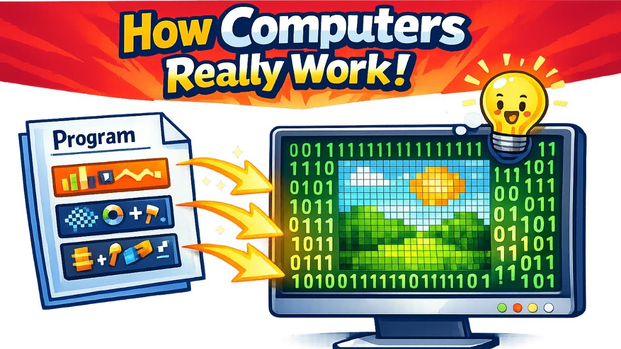 How Computers Really Work Using Only 0 and 1 | CPU, Memory & Logic ...