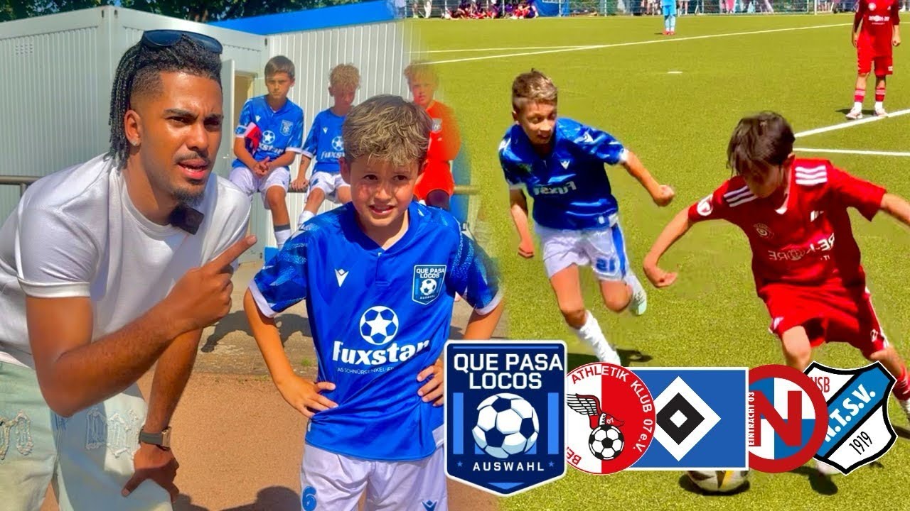 U11 Que Pasa Locos Auswahl beim Nachwuchs Fußball Turnier mit Niendorf ...