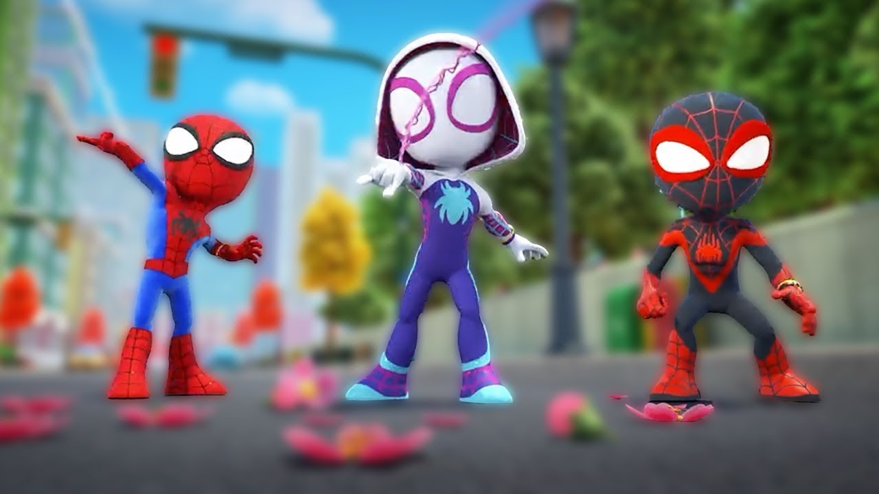 spidey and his amazing friends apple tree trouble - YouTube