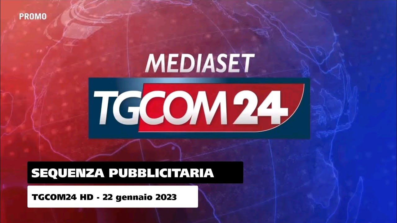 TGCOM24 HD - Sequenza pubblicitaria | 22 gennaio 2023 - YouTube