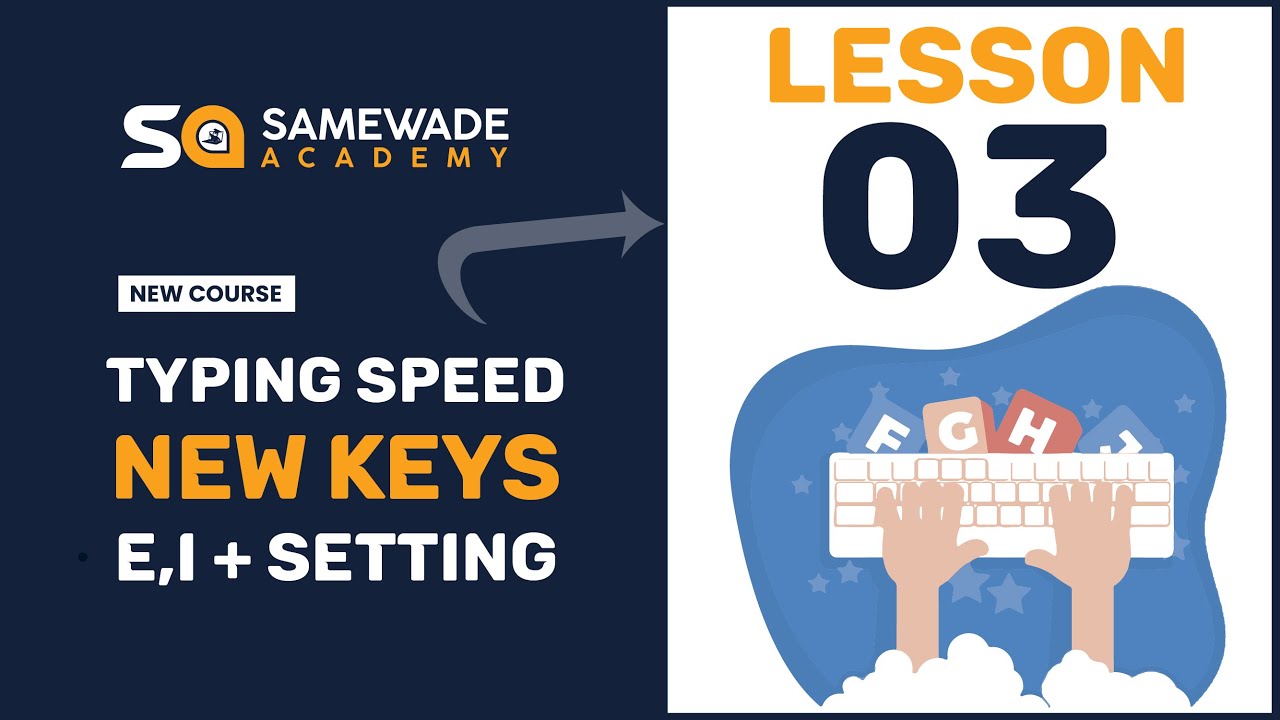 Lesson 3 Mavis Beacon Setting + New Keys | Cashirka 3aad Mavis Beacon ...