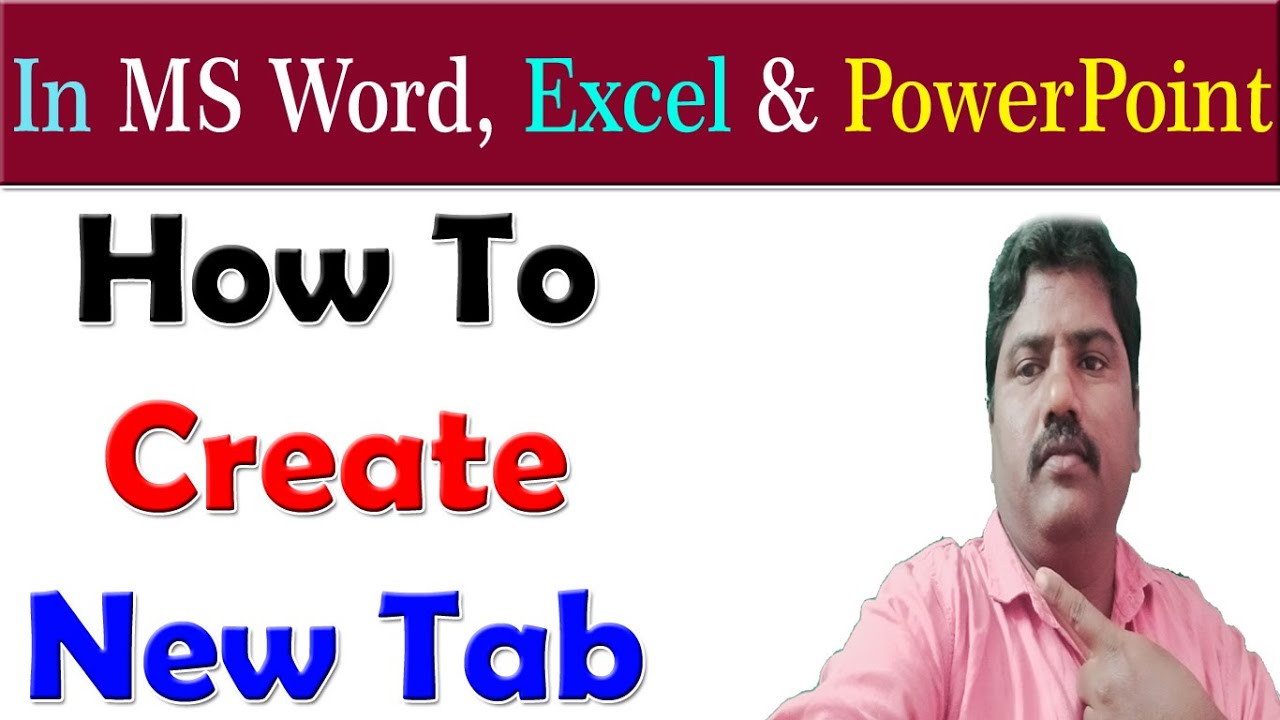 How To Create New Tab In MS Word Excel PowerPoint In Telugu Create New In MS Word In Telugu how-to-create-new-tab-in-ms-word-excel-powerpoint-in-telugu-create-new-in-ms-word-in-telugu