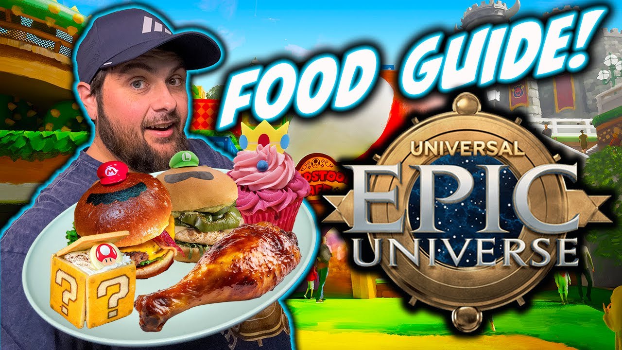 EPIC UNIVERSE FOOD GUIDE! EVERYTHING YOU NEED TO KNOW - YouTube
