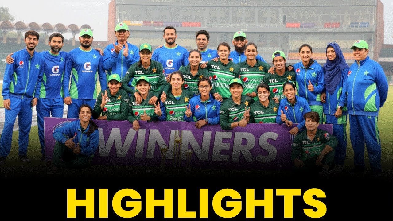 Full Highlights | Pakistan Women vs Ireland Women | 3rd ODI 2022 | PCB ...