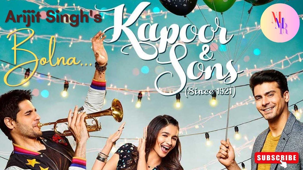 Bolna | Audio Track | Kapoor & Sons | Sidharth | Alia | Fawad | Arijit ...