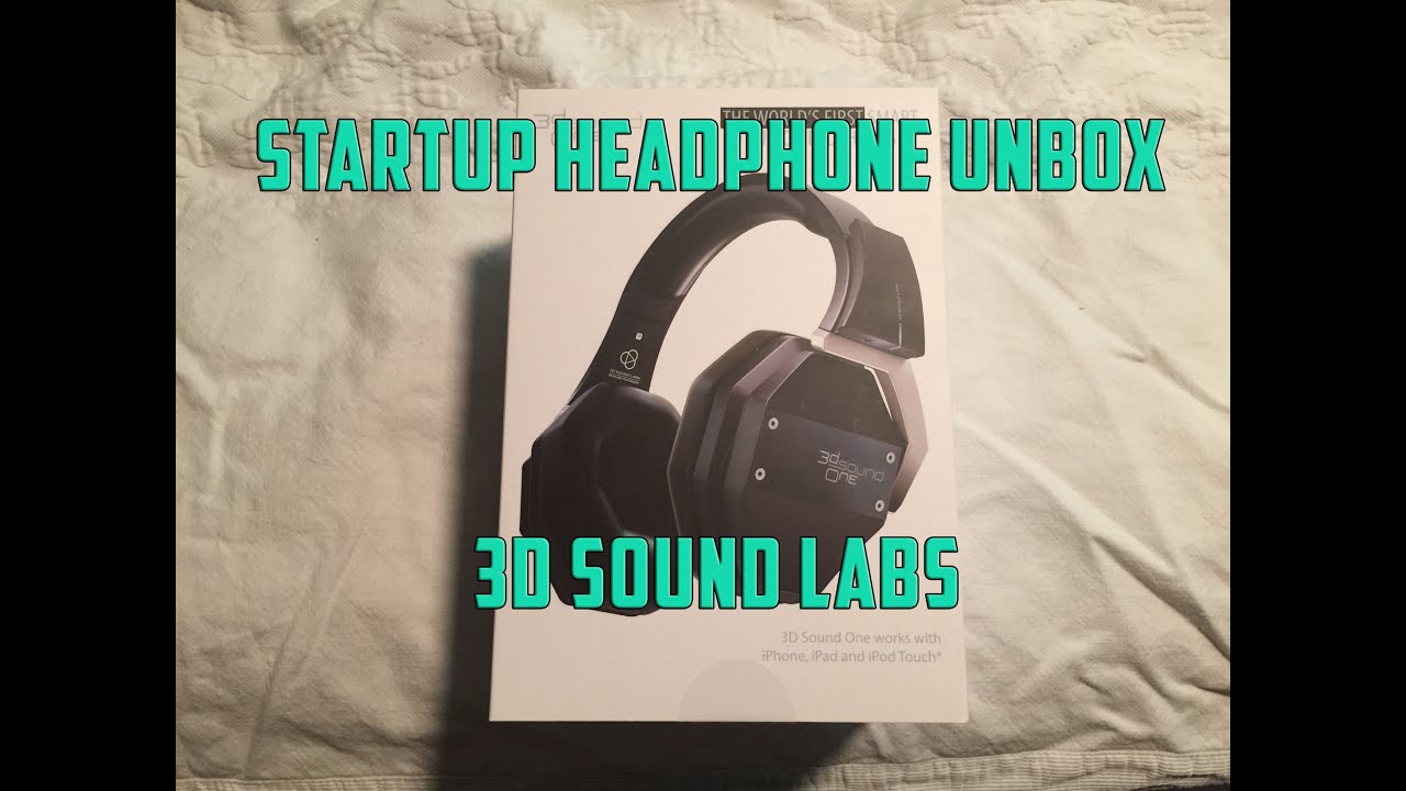 3D Sound One Headphones UnBoxing - 3D Sound Labs Headphones ...
