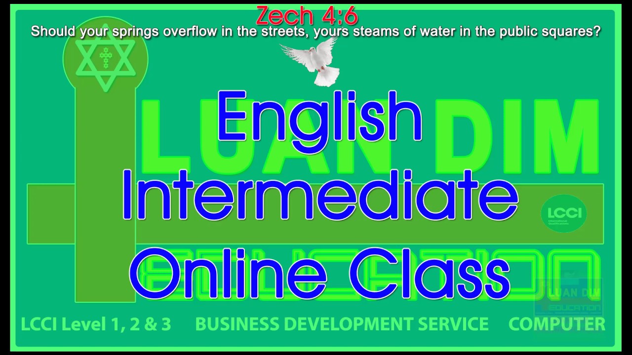 English Intermediate Online Course - YouTube