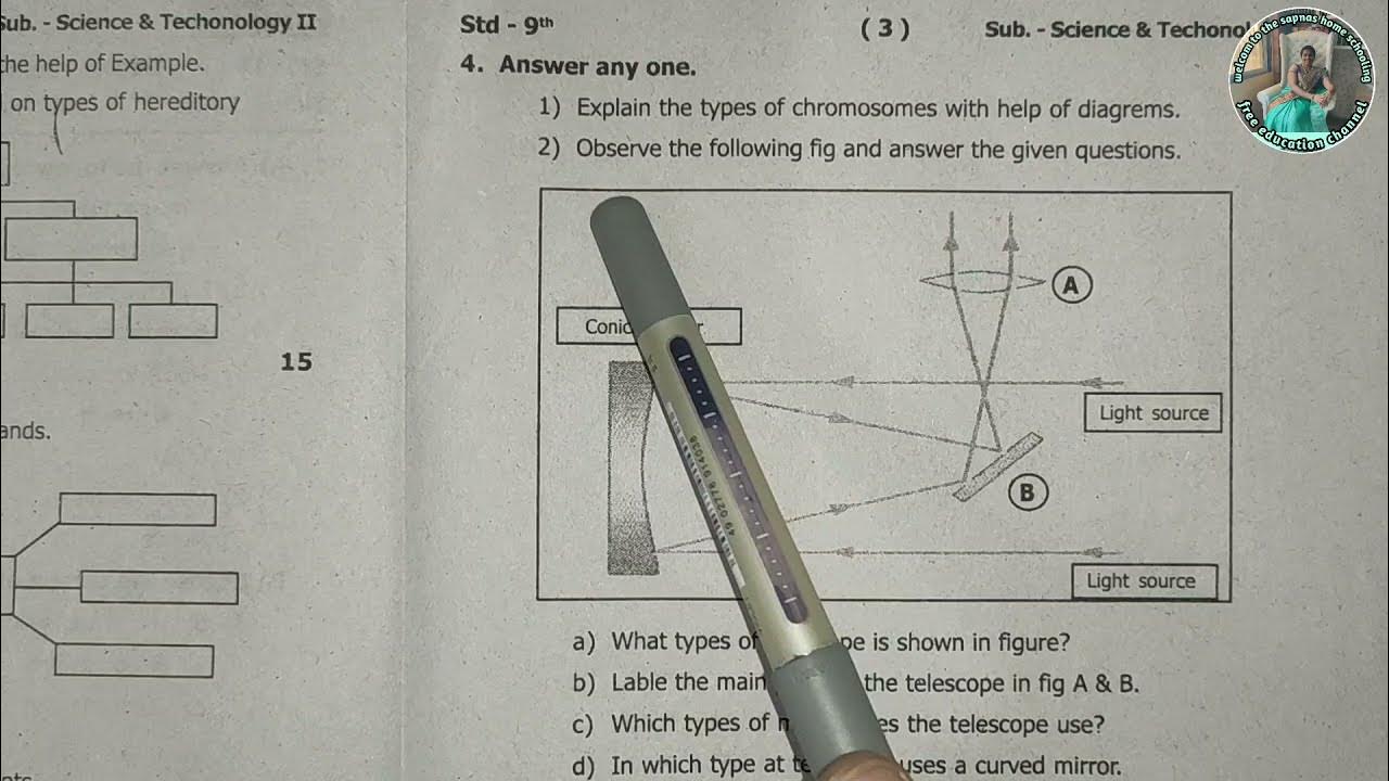 standard 9 science and technology part 2 second semester question paper ...