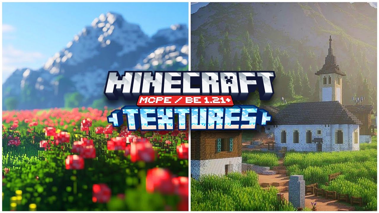 🏆 Top 3 BEST Texture Packs for Minecraft PE (MCPE/Bedrock) 2025! 🔥 ...