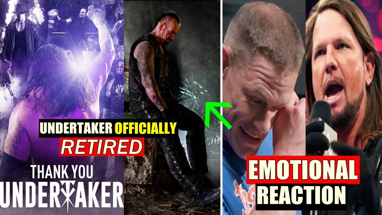 Undertaker Officially Announced WWE Retirement 2020 ! Undertaker WWE ...