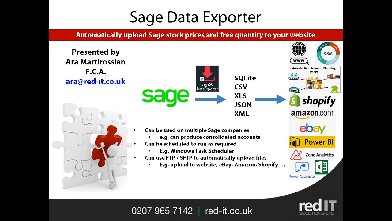 Sage Data Exporter: How to upload Sage product prices and free stock to ...