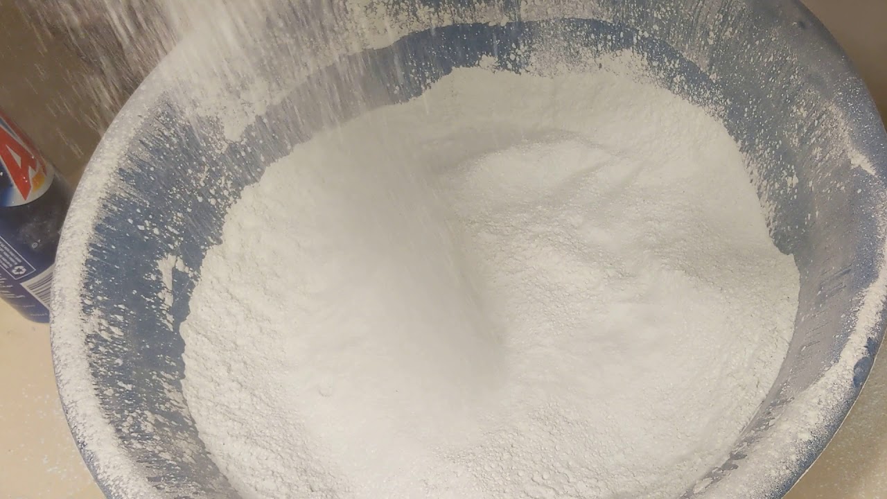 Comet + Ajax Asmr sifting powder play - YouTube